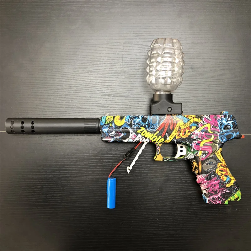 Electric Gel Blaster Water Beads Toy Gun Splatter Ball Airsoft Pistola ...