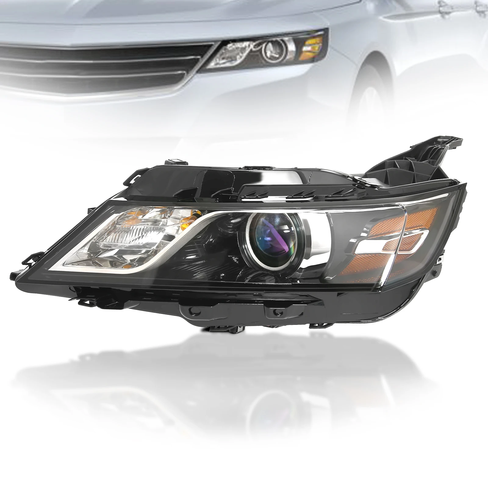 For Chevrolet Impala 2015 2016 2017 2018 2019 2020 Halogen Headlight ...