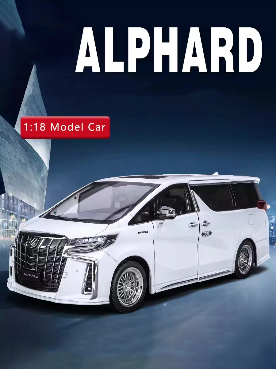 1-18-Alphard-Alloy-Car-Model-Simulation-Sound-And-Light-Pull-Back-Toy ...