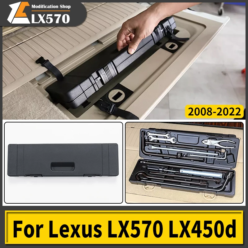 For-2008-2022-Lexus-570-LX570-LX450d-Tailgate-Trunk-Emergency-Toolbox ...