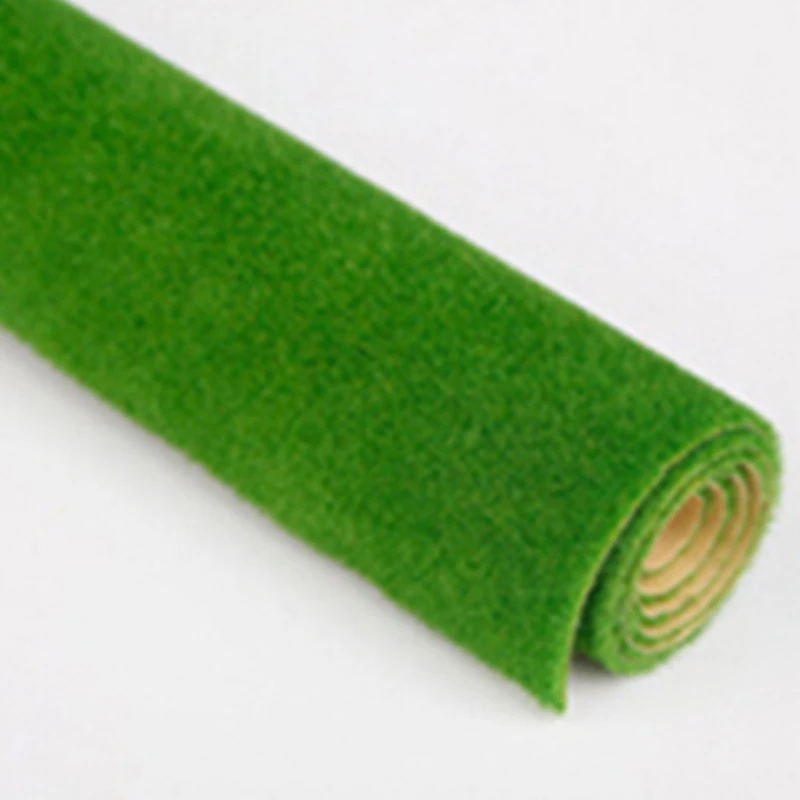 잔디 풍경 매트 롤, 전쟁 게임 풍경 모래 테이블, 철도 모델 액세서리, 가정용 식물 1 *| | - AliExpress