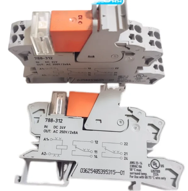 788-312-24V-WA-G0-relay-all-copper-flame-retardant-industrial-interface ...