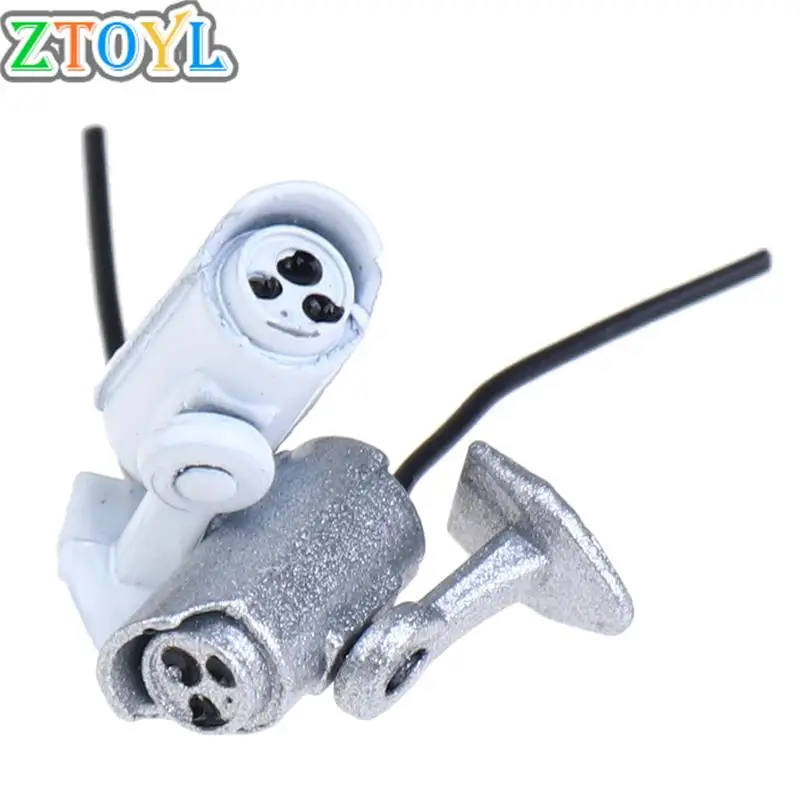 New 1pc 1:12 Dollhouse Miniature Camera Surveillance Camera Doll House ...