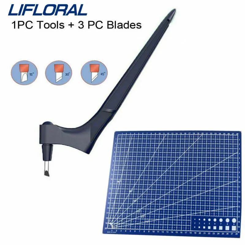 DIY-Art-360-Degree-Rotating-Craft-3-Replacement-Blade-Cutting-Tools ...