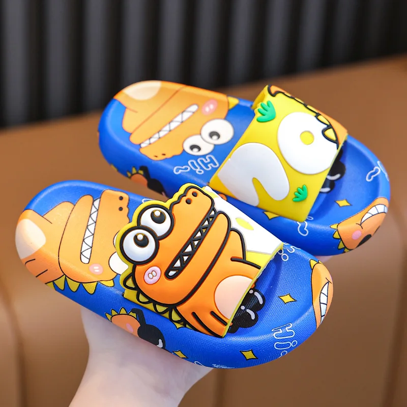 Pantuflas-Child-Slippers-Summer-New-Cartoon-Boys-House-Shoes-Soft-Sole ...