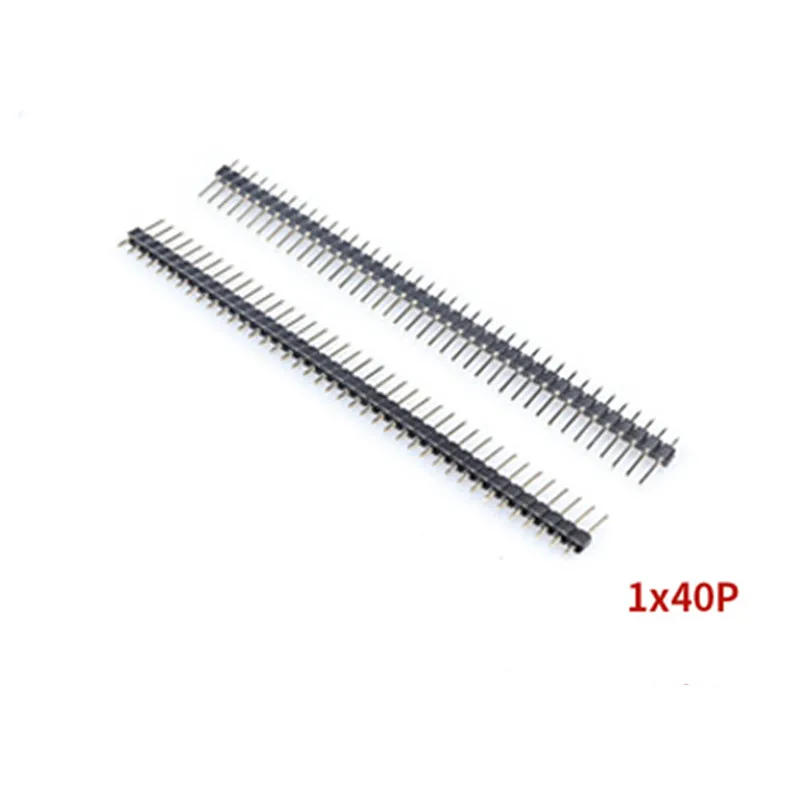 50pcs 2mm 40 Pin Male Single Row Pin Header Strip Header Strip ...