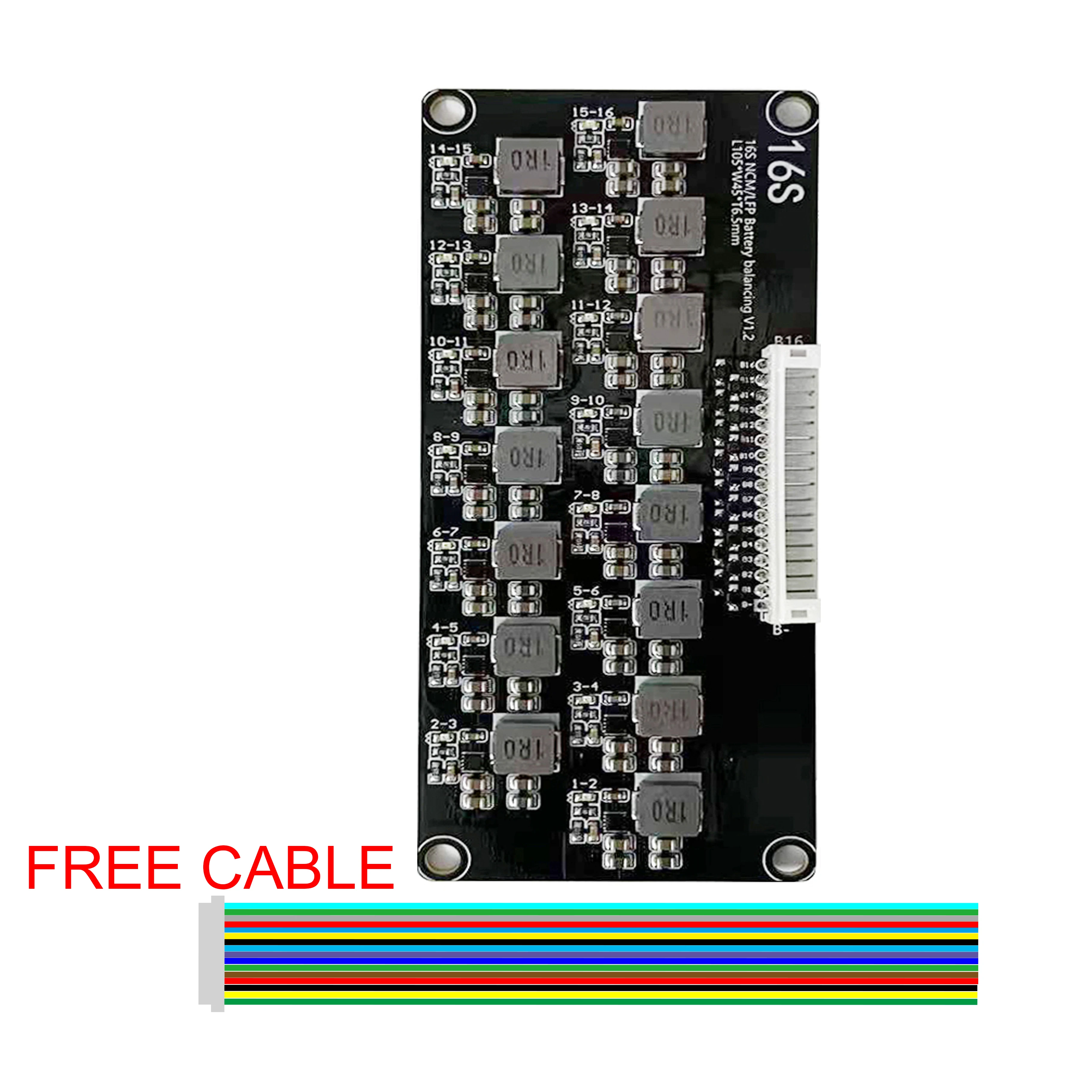 Wholesale 1.2A 16S High Current Equalizer Module Li Ion Lifepo4 Lithium Battery Active Balancer ...