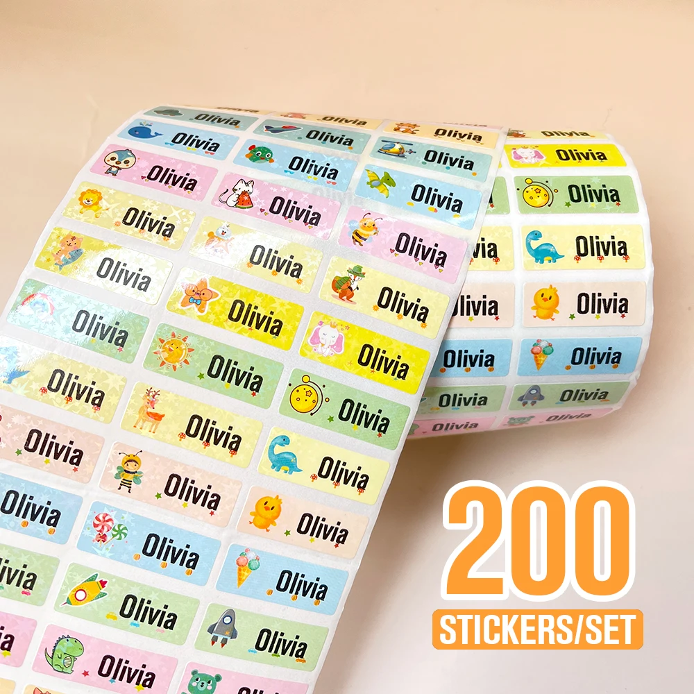 Waterproof-Tag-Self-adhesive-Baby-Name-Sticker-Custom-Personalized ...