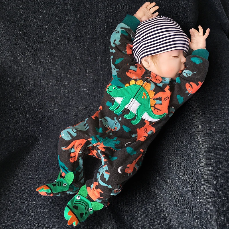 Spring-Newborn-Baby-Clothes-Fleece-Warm-Jumpsuit-Ropa-De-Bebe-Coverall ...