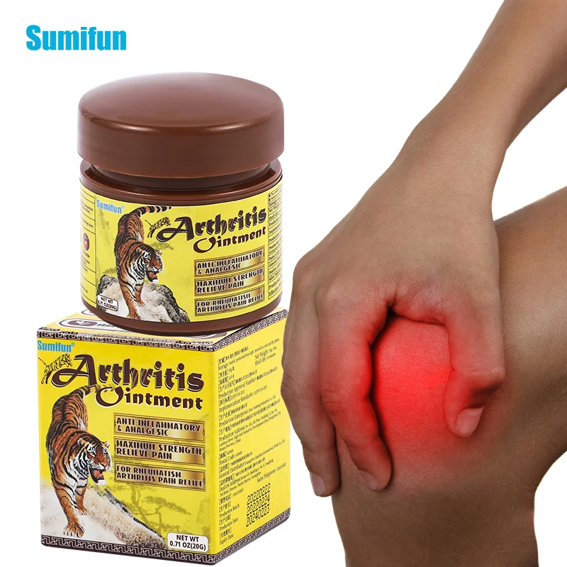 20g Sumifun Tiger Balm Arthritis Ointment Wormwood Muscle Joints Shoulder Lumbar Knee Pain ...