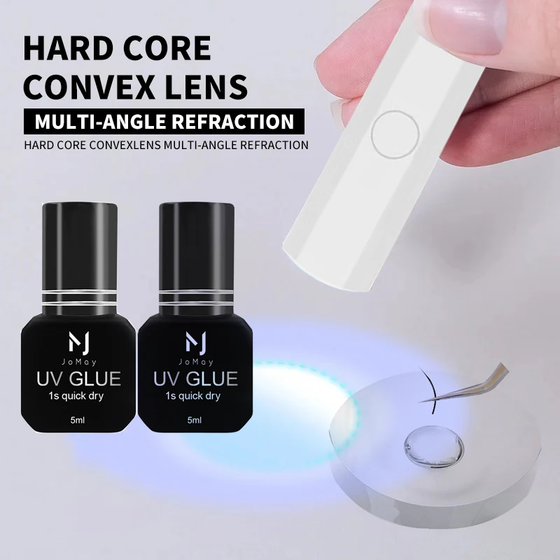 JOMAY-UV-Glue-Light-Set-Lash-Extension-Supplies-UV-Eyelash-Glue-Eyelash-Extension-Adhesive-Light ...