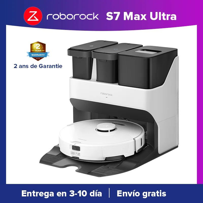 Roborock-S7-Max-Ultra-Self-Drying-Washing-Emptying-Refilling-Dock ...