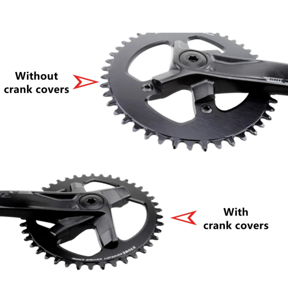 Stone Round Chainring 107BCD for Sram Rival Crankset 107 Bcd Road Bike ...