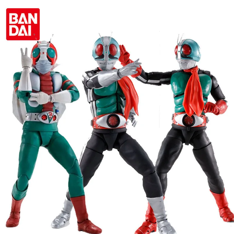 Bandai-Original-SHF-Kamen-Rider-New-No-2-1-Kamen-Rider-V3-18CM-50th ...