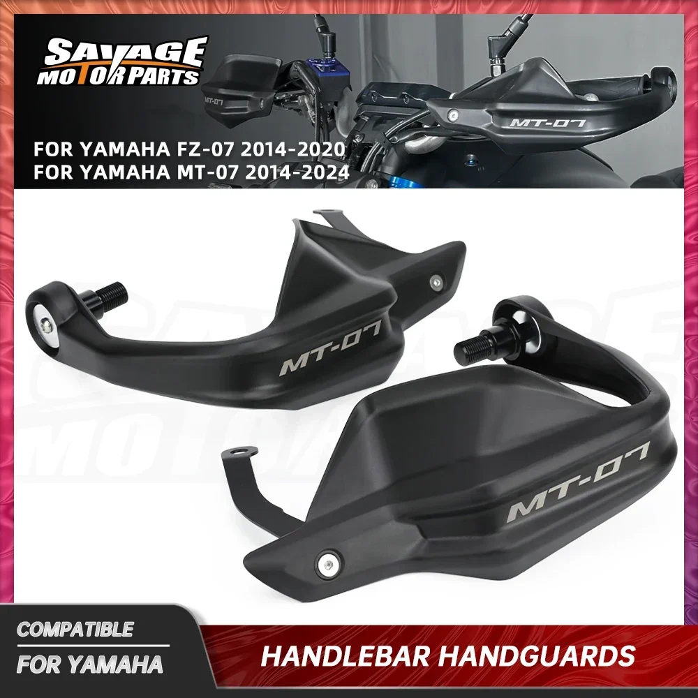 MT-07 FZ-07 Motorcycle Handlebar Handguards For Yamaha MT 07 2014-2024 ...