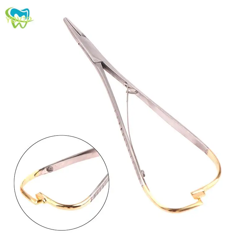 1PC Dental Needle Holder Tweezers, Orthodontic Instrument, Dentistry ...