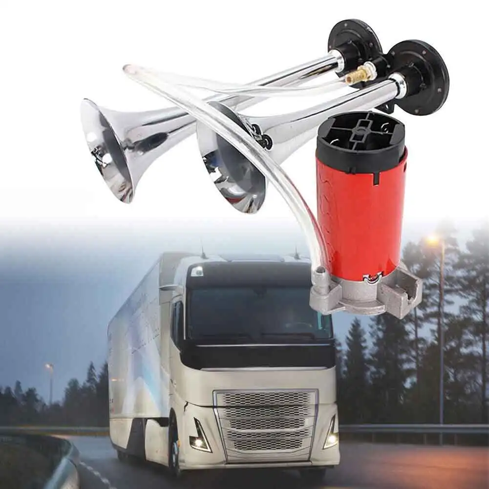 1000DB-Horn-12V-Super-Loud-Car-Electric-Horn-Dual-Trumpets-Air-Horn ...