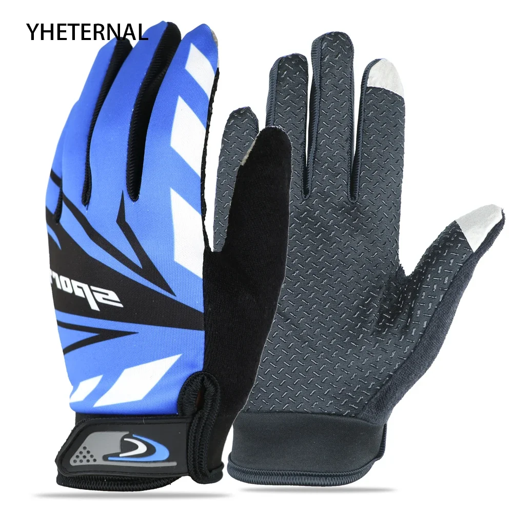 Full-Finger-Men-Women-Cycling-Gloves-Touch-Screen-Bicycle-Sport ...