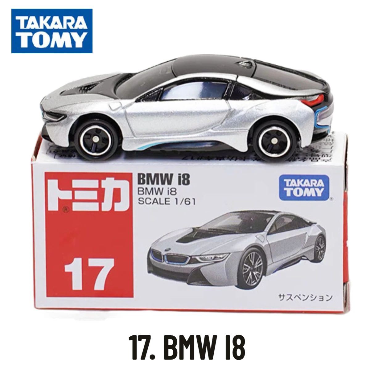 Takara-Tomy-Tomica-Classic-1-30-BMW-I8-Scale-Car-Model-Replica ...