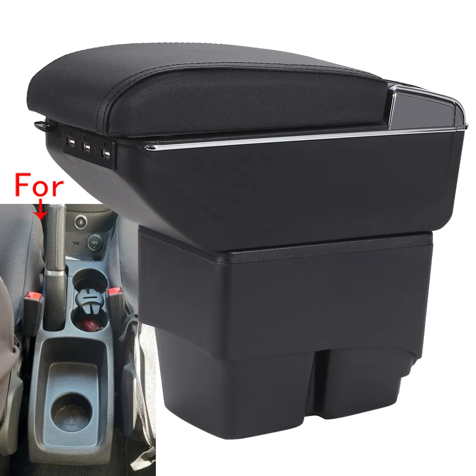 For-Ford-Fiesta-Armrest-box-For-Ford-Fiesta-MK7-Car-Armrest-2009-2017 ...