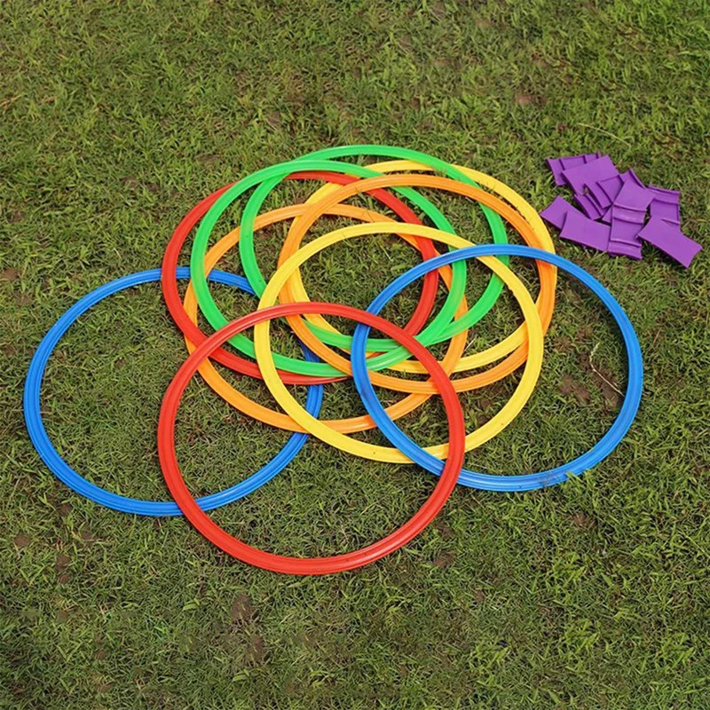 10Pcs-40cm-Football-Training-Ring-Round-Speed-Agility-Training-Rings ...