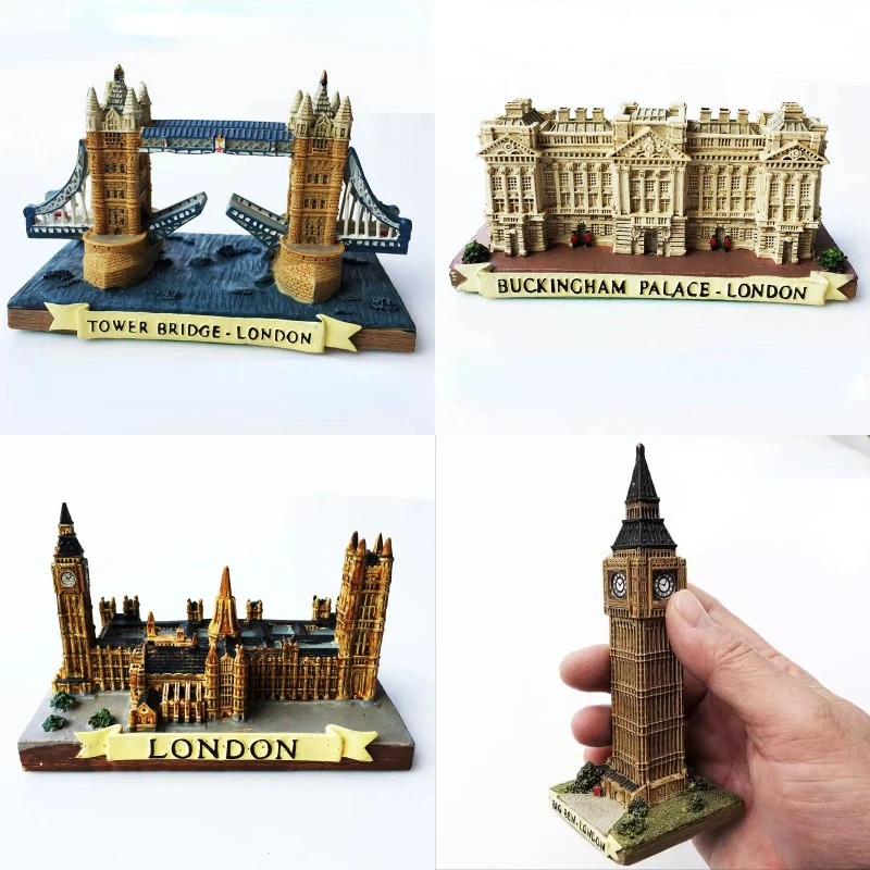 England-Travelling-Souvenirs-Figurines-Buckingham-Palace-London-Tower ...