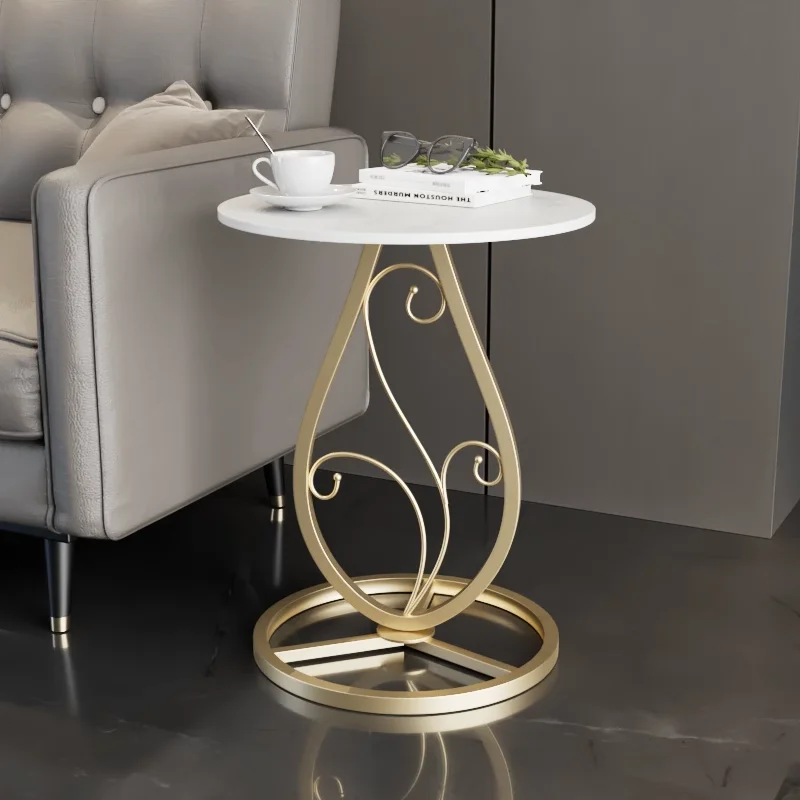 Metal-Modern-Coffee-Table-Living-Room-Luxury-Nordic-White-Coffee-Tables ...