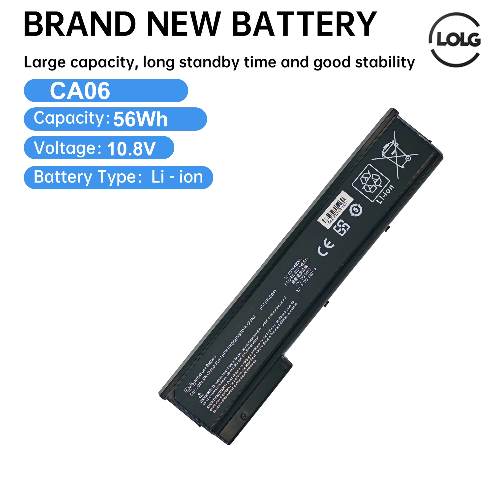 CA06 CA06XL CA09 Laptop Battery for HP Spare 718677-421 718678-421 ...