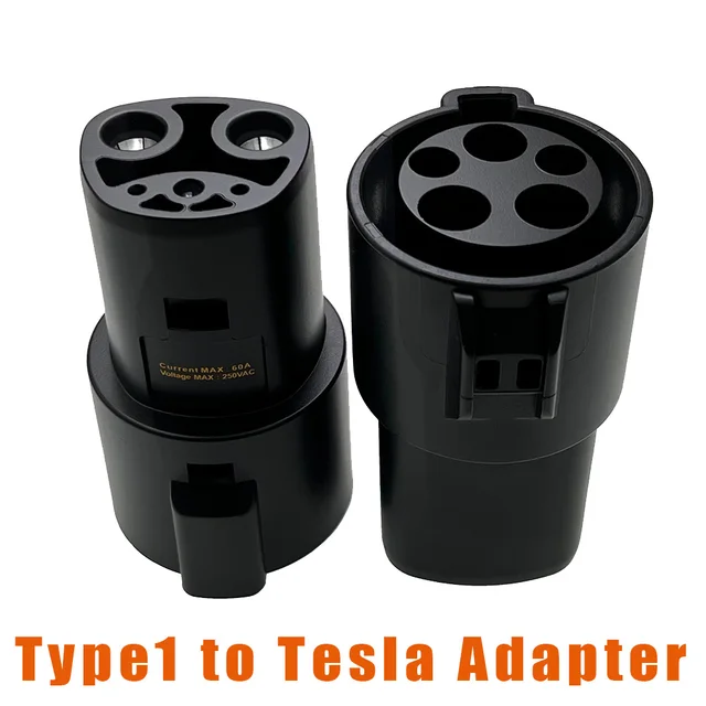 Electric Vehicle Charging Connector Type 2 to Type 1 J1772 EV Adapter ...