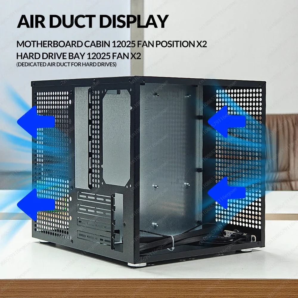 ATX Power Supply,Sagittarius 8-Bay NAS Tower Case with Backplane,MATX ...