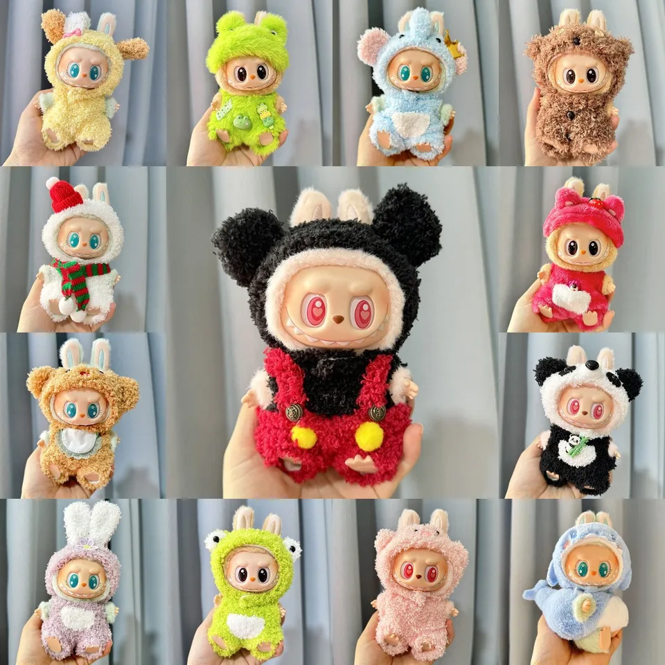 Labubu Plush Dress-up Capybara Plushies | Amigurumi Crochet Clothes ...