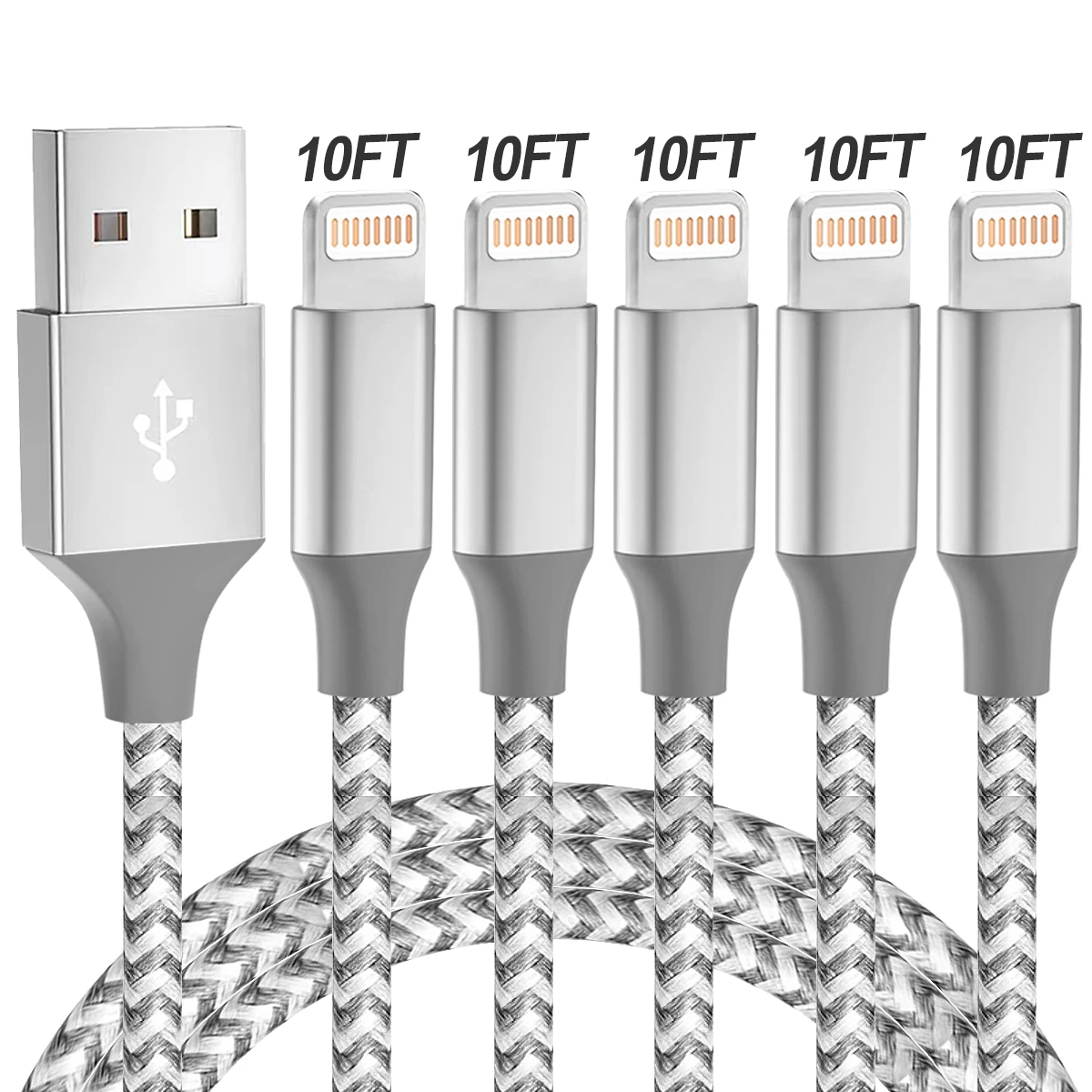 MFi-Certified-10FT-USB-A-to-Lightning-Fast-Chargering-Cable-Nylon ...