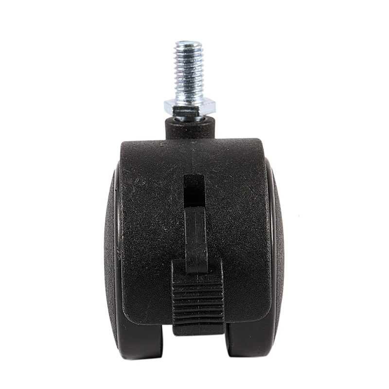 Hot 2X Furniture Swivel Locking Caster 8Mm Screw Stem 2-Inch Dia Wheel ...