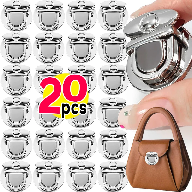 1-20pcs-Metal-Locks-Bag-Clasp-Catch-Buckles-for-Handbags-Purse-Tote ...