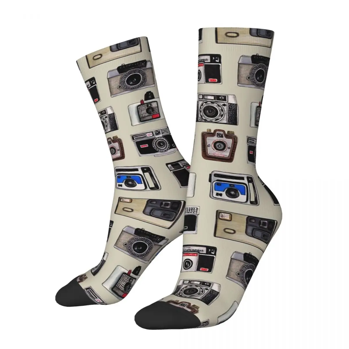 Funny-Crazy-Sock-for-Men-Photography-Pattern-Hip-Hop-Harajuku-Old-Style ...