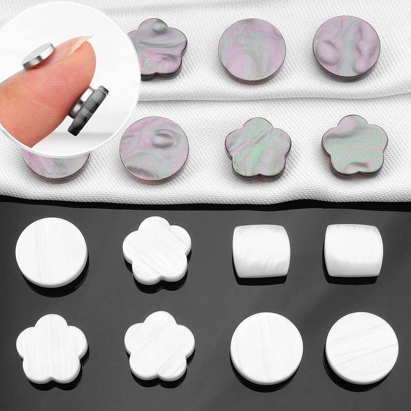 Broches-invisibles-sin-costura-bot-n-magn-tico-sin-clavos-hebilla-autom ...