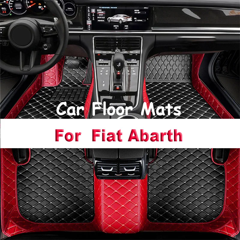 Car-Floor-Mat-For-Fiat-Abarth-595-X290-2012-2022-Waterproof-Tapetes ...