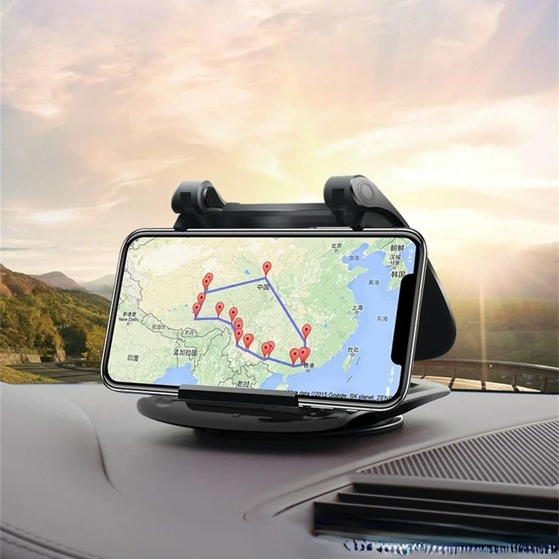 Universal Car Dashboard Phone Holder 360 Degree Rotate Sucker Car Phone ...