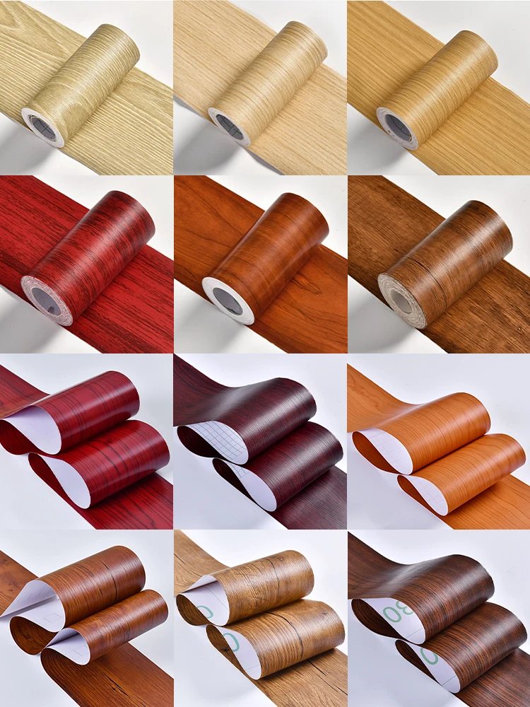 Wood-Grain-Stickers-Self-adhesive-Furniture-Refurbishment-Stickers ...
