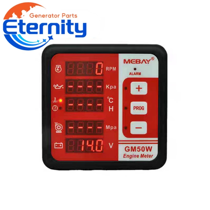 Mebay-GM50W-Multi-Function-Diesel-Engine-Digital-Meter-Generator-Set ...