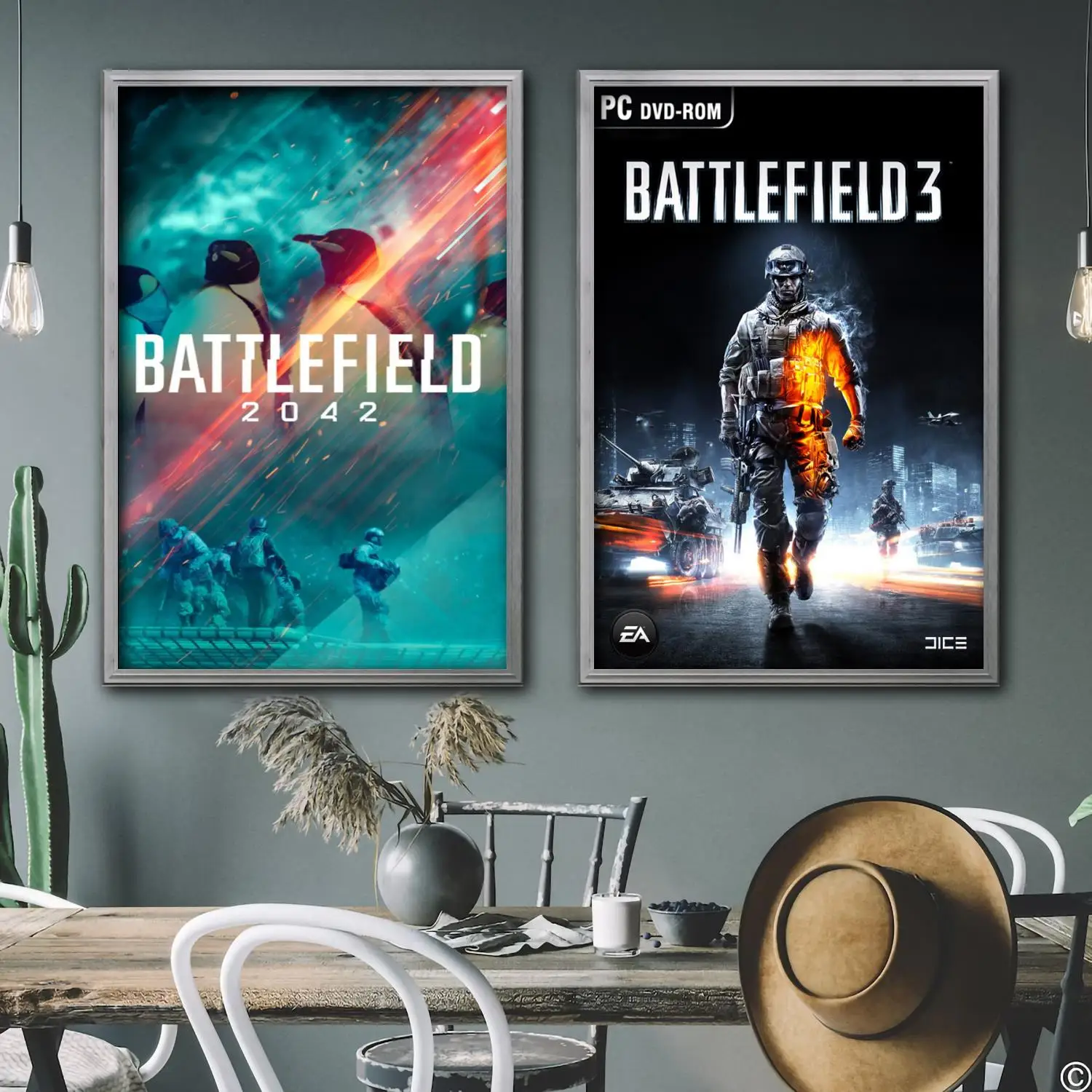 Battlefield-2042-v-deo-game-Decorativo-Canvas-Posters-Room-Bar-Cafe ...