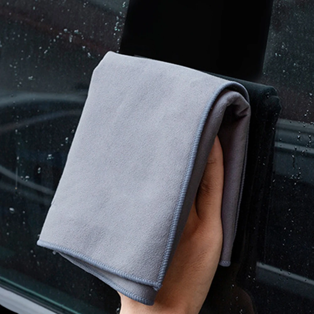1 Uds. Toallas de lavado de coches súper absorbentes de cuero de gamuza ...
