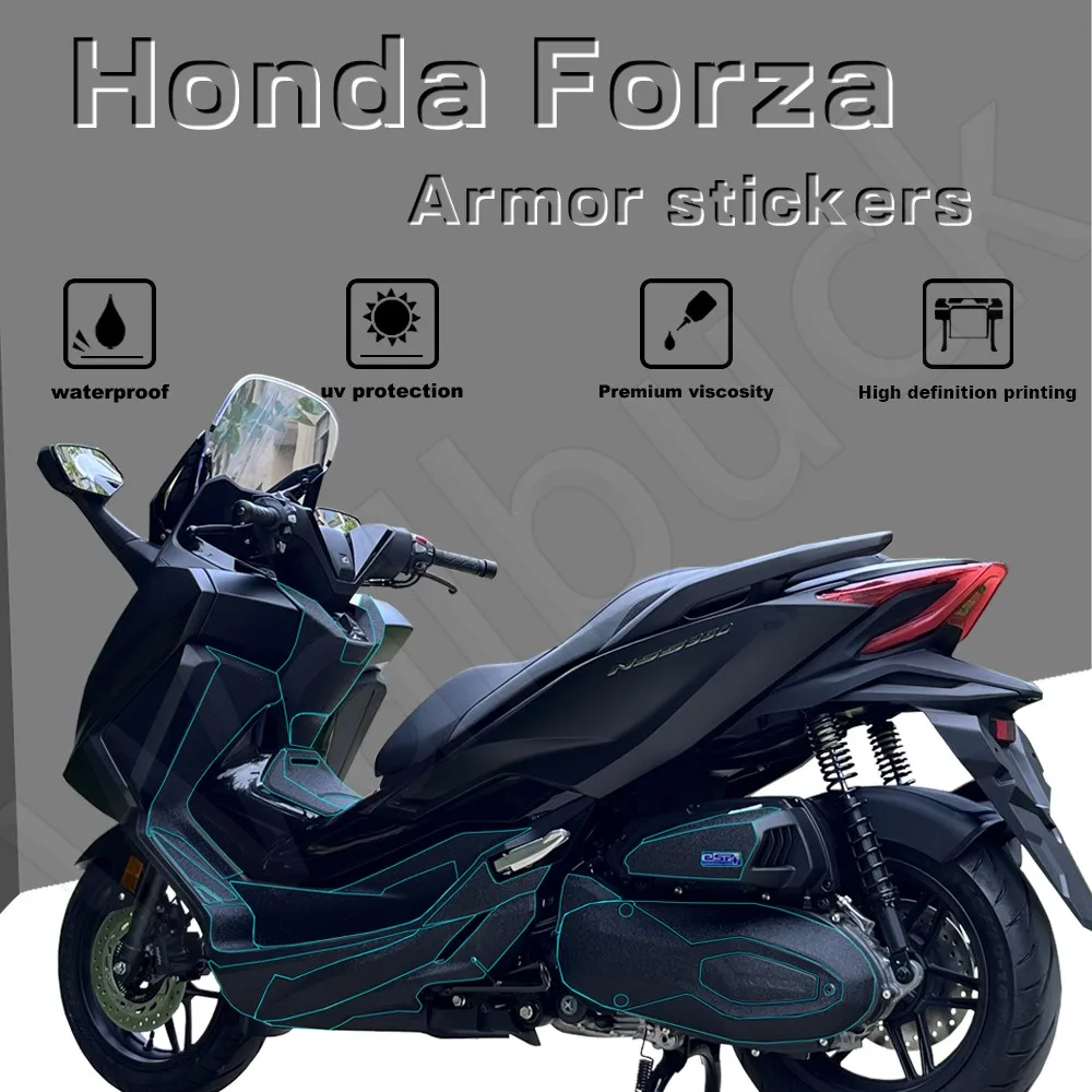 For-Honda-Forza-NSS350-2023-Modification-Thickened-Frosted-Armor ...