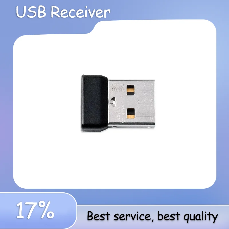 Wireless USB Dongle Receiver for Logitech MK220 MK235 MK245 MK260 MK270 ...