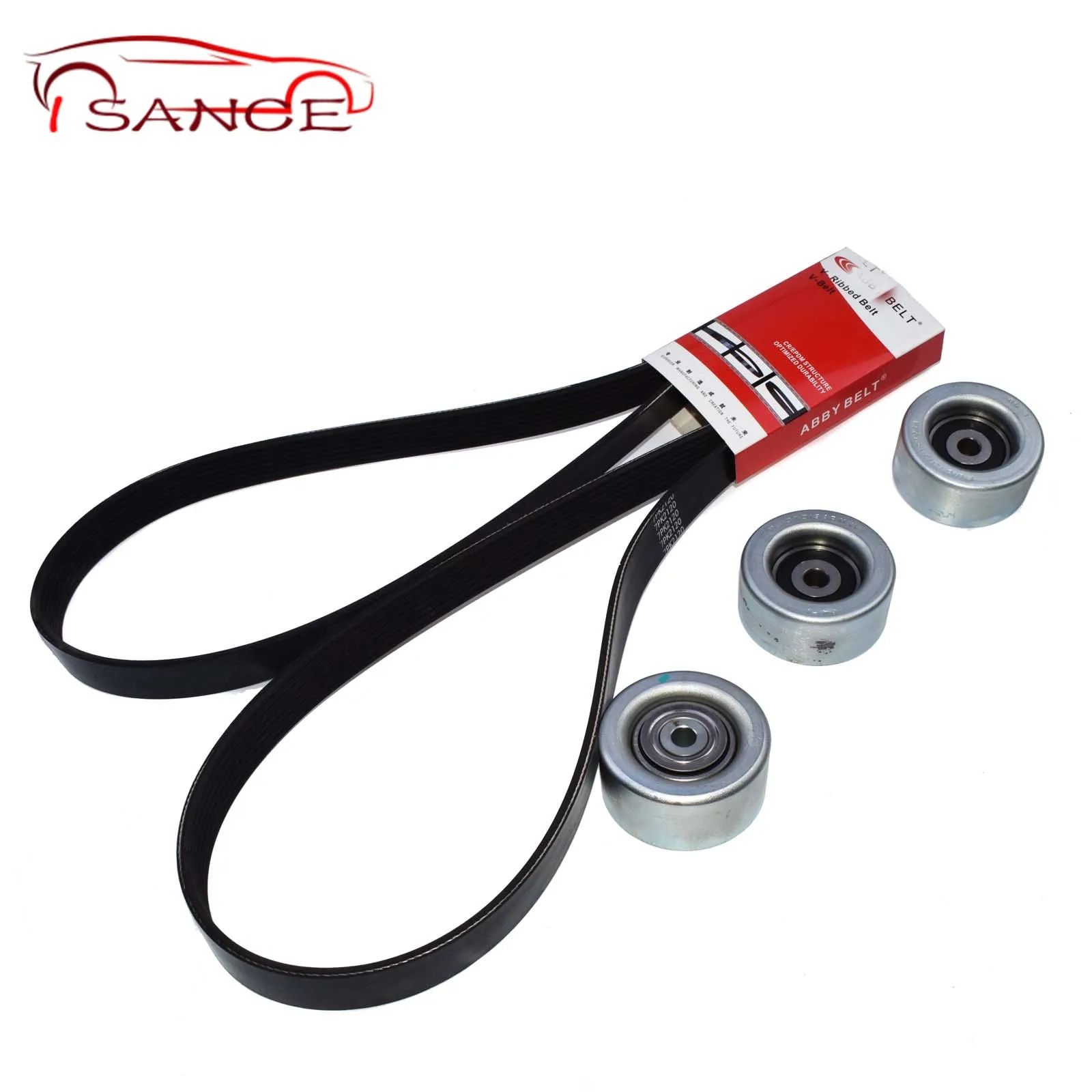 Drive-Belt-and-Idler-Pulley-1660431020-16603-31040-90916-A2001-For ...