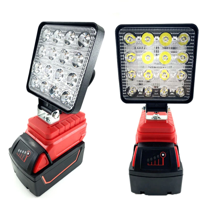4 Inch Tool Lamp LED Work Lights for Milwaukee 14.4V 18V Lithium ...