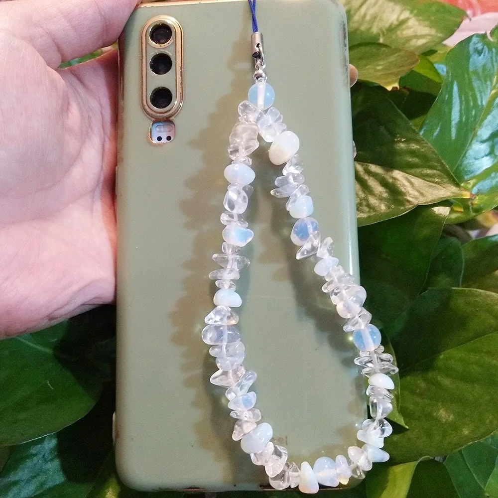 Acrylic Phone Chain Lanyard Jewelry | Stone Phone Chain Lanyard Jewelry ...