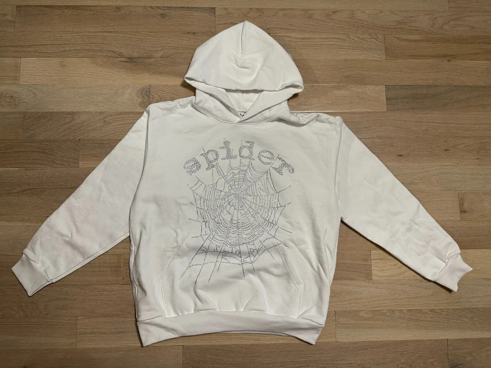 Spider-Web-Rhinestone-Sweatshirts-Korean-Loose-Lazy-Leisure-Hoodies ...