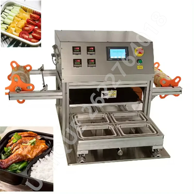 Commercial-Automatic-Classic-1-Out-4-Plastic-Container-Tray-Sealer ...