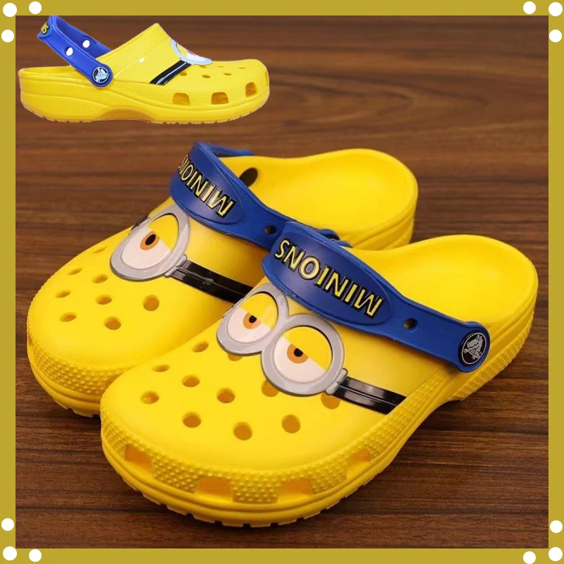 Anime-Minions-Hole-Sandals-Stuart-Dave-Cosplay-Desgaste-Antiderrapante ...